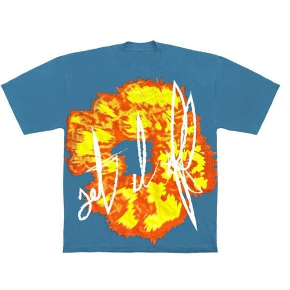 Denim Tears | Shirts | Denim Tears X Offset Set It Off 2 Tshirt Blue ...
